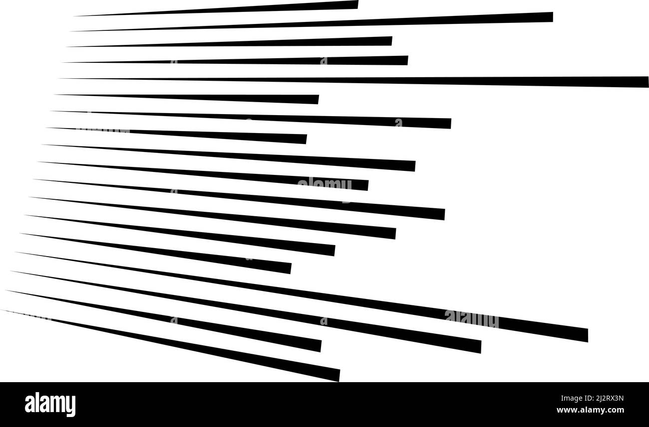 3D dynamic lines, stripes element in perspective geometric vector ...