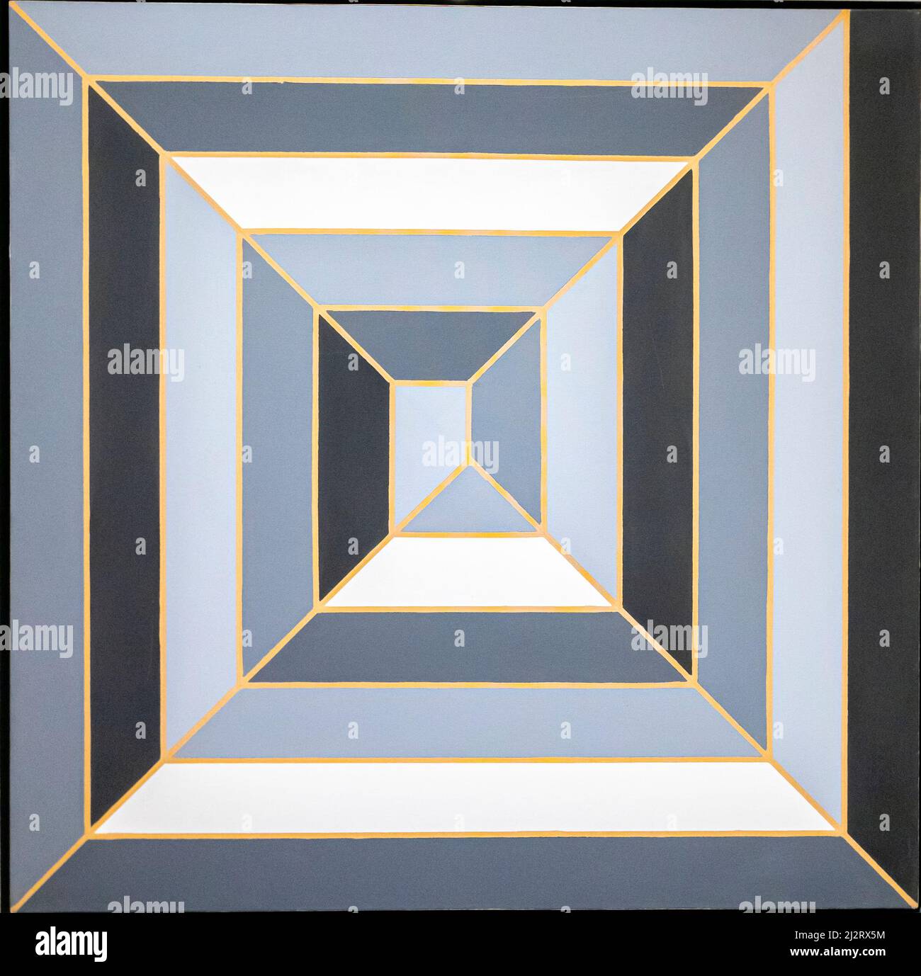 Frank stella painting hi-res stock photography and images - Alamy