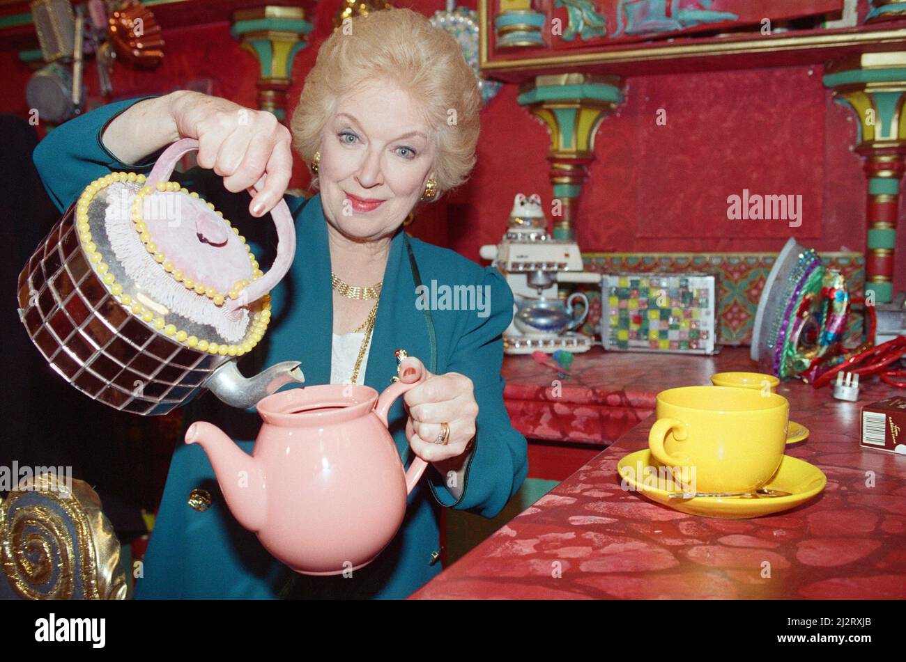 Actress June Whitfield. 15th September 1992 Stock Photo - Alamy