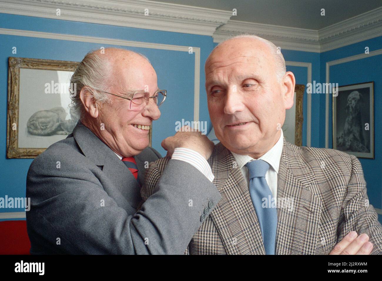 Carry On Columbus director Gerald Thomas (right) and Producer Peter ...