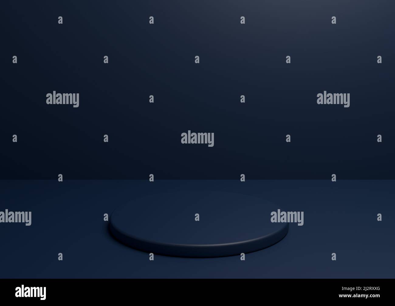 Monochrome podium for product advertising and marketing. Minimal dark ...