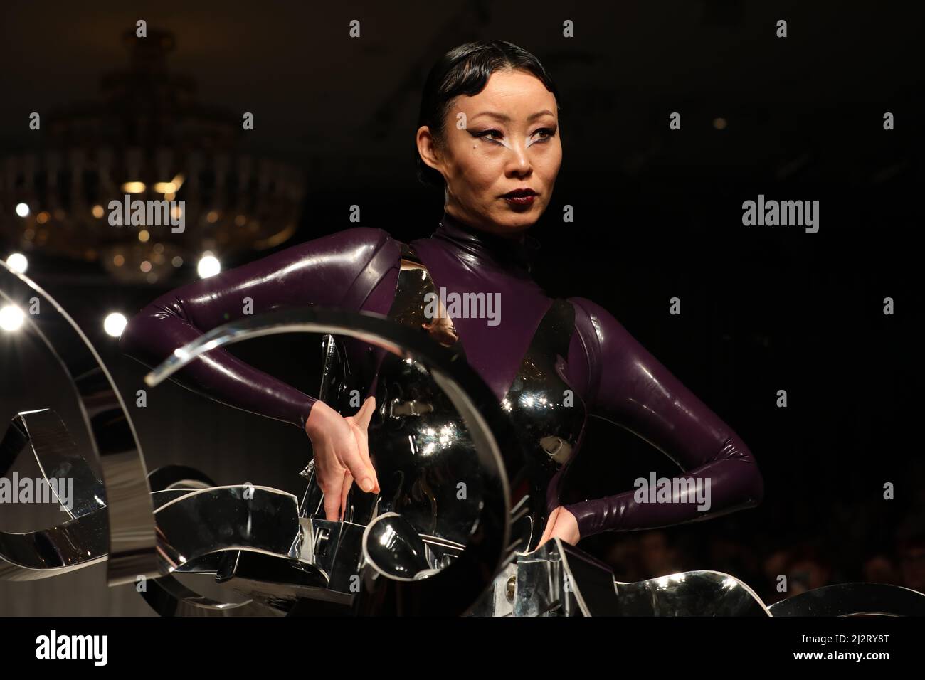 A model seen at On | Off Presents Jack Irving fashion show during ...