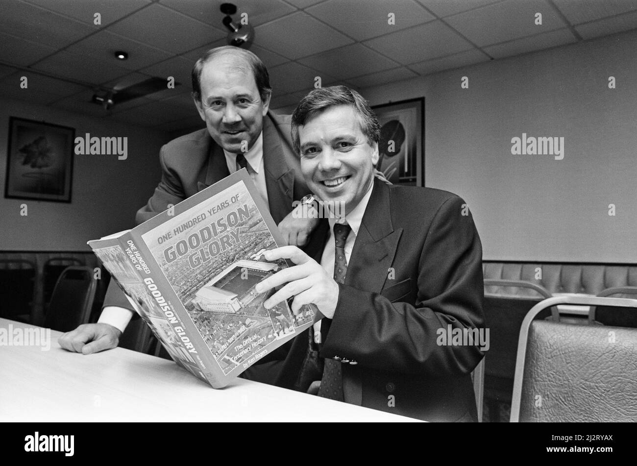 Ken Rogers, Book launch, One Hundred Years of Goodison Glory, The ...