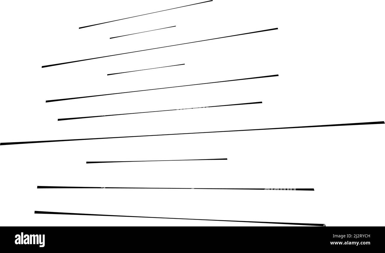 3D dynamic lines, stripes element in perspective geometric vector ...