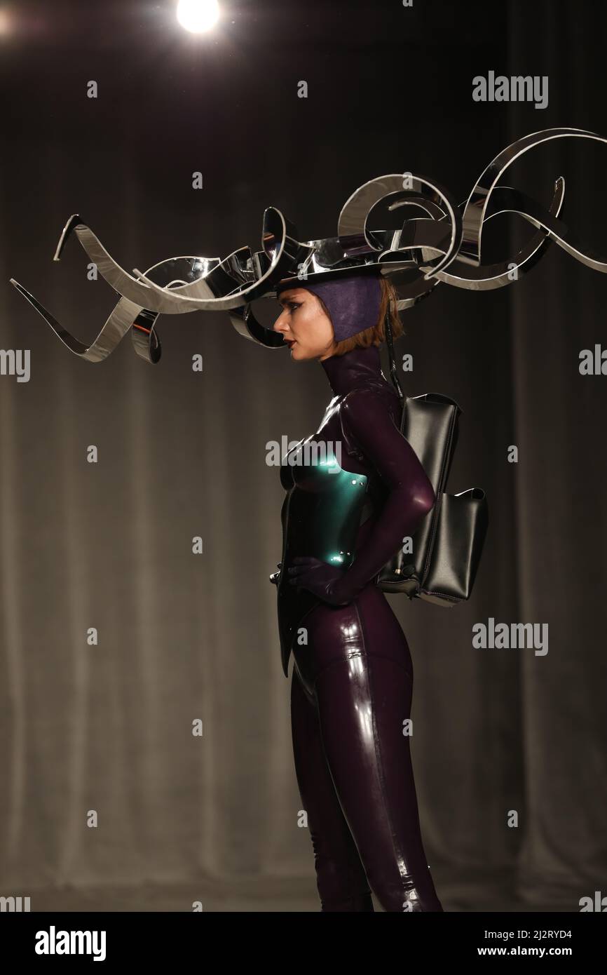 A model seen at On | Off Presents Jack Irving fashion show during ...