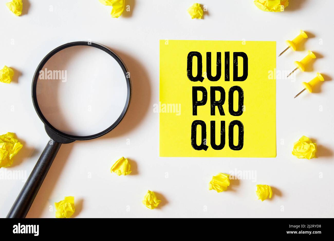 Quid pro quo hi-res stock photography and images - Alamy