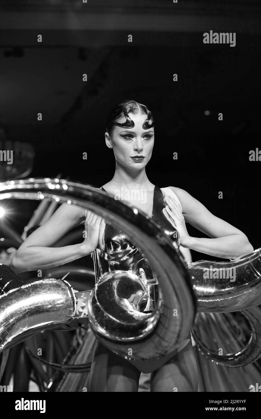 A model seen at On | Off Presents Jack Irving fashion show during ...