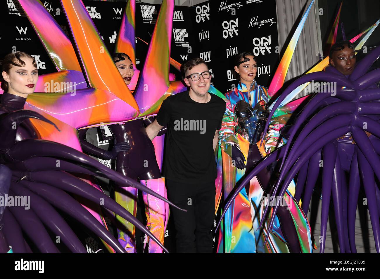 Jack Irving seen at On | Off Presents Jack Irving fashion show during ...