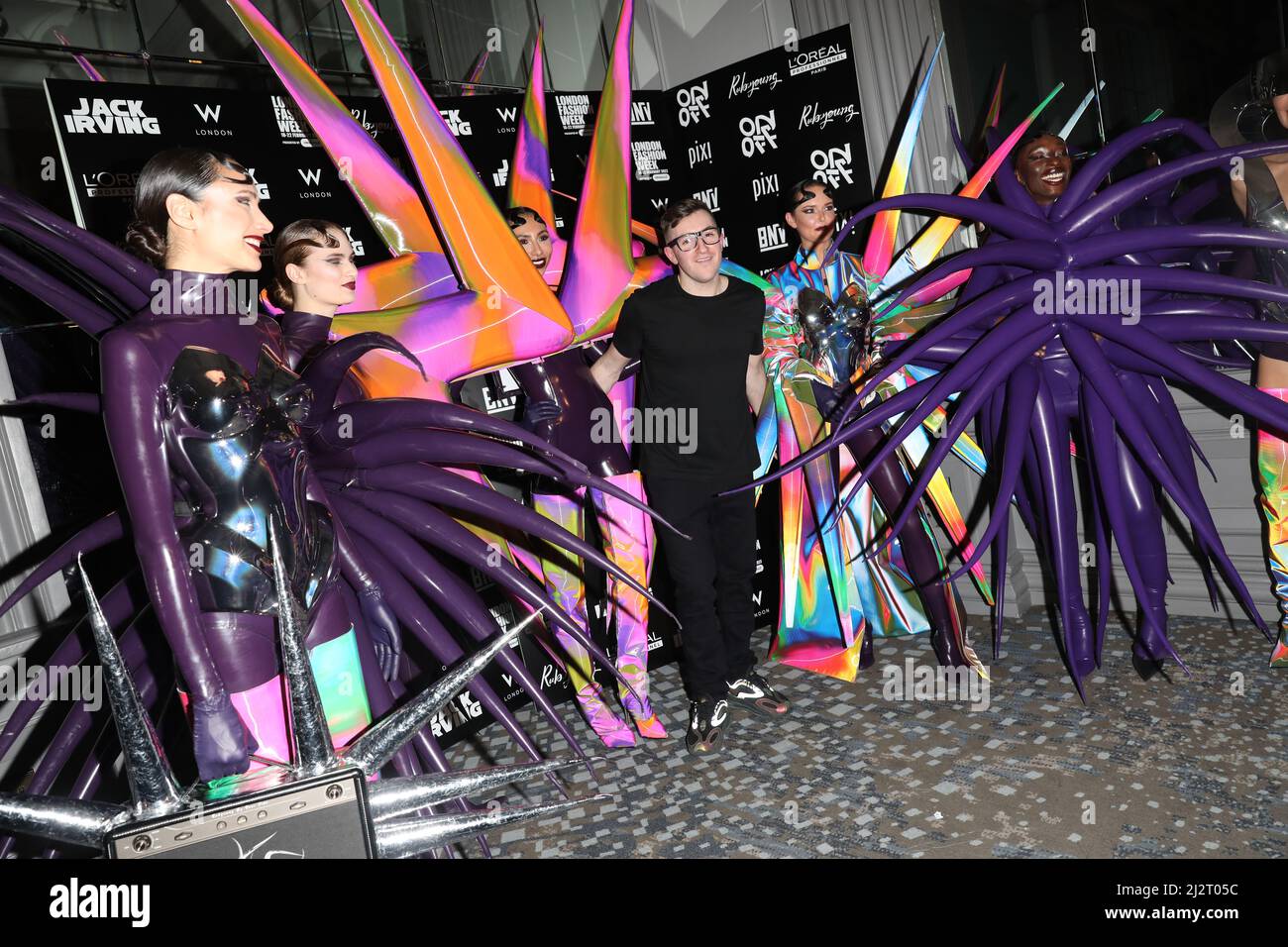 Jack Irving seen at On | Off Presents Jack Irving fashion show during ...
