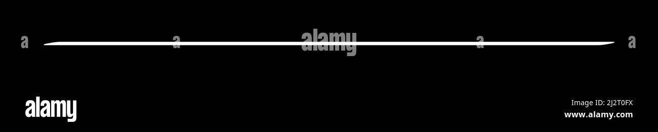 Dynamic drawing lines, stripes template. Horizontal line dividers. Pen ...