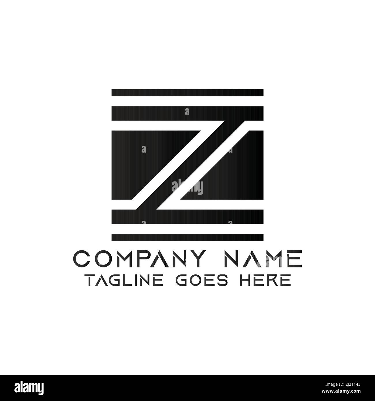 Letter z logo Black and White Stock Photos & Images - Alamy