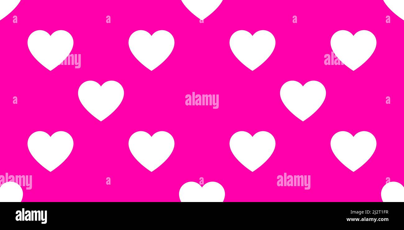 Pink/purple seamless, repeatable heart shape, icon pattern, texture ...