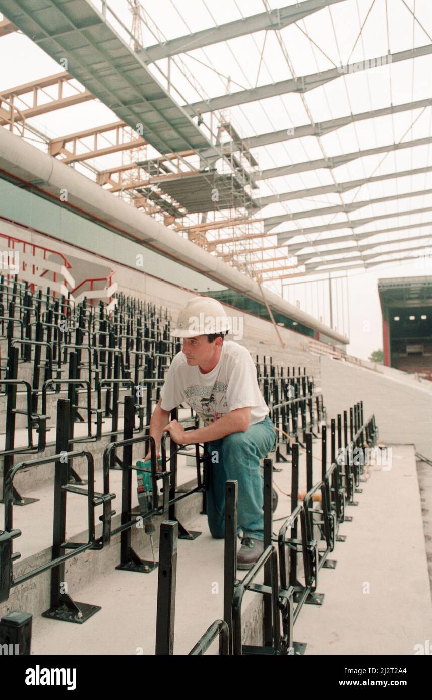 Aston villa football clubs villa park ground hi-res stock photography ...