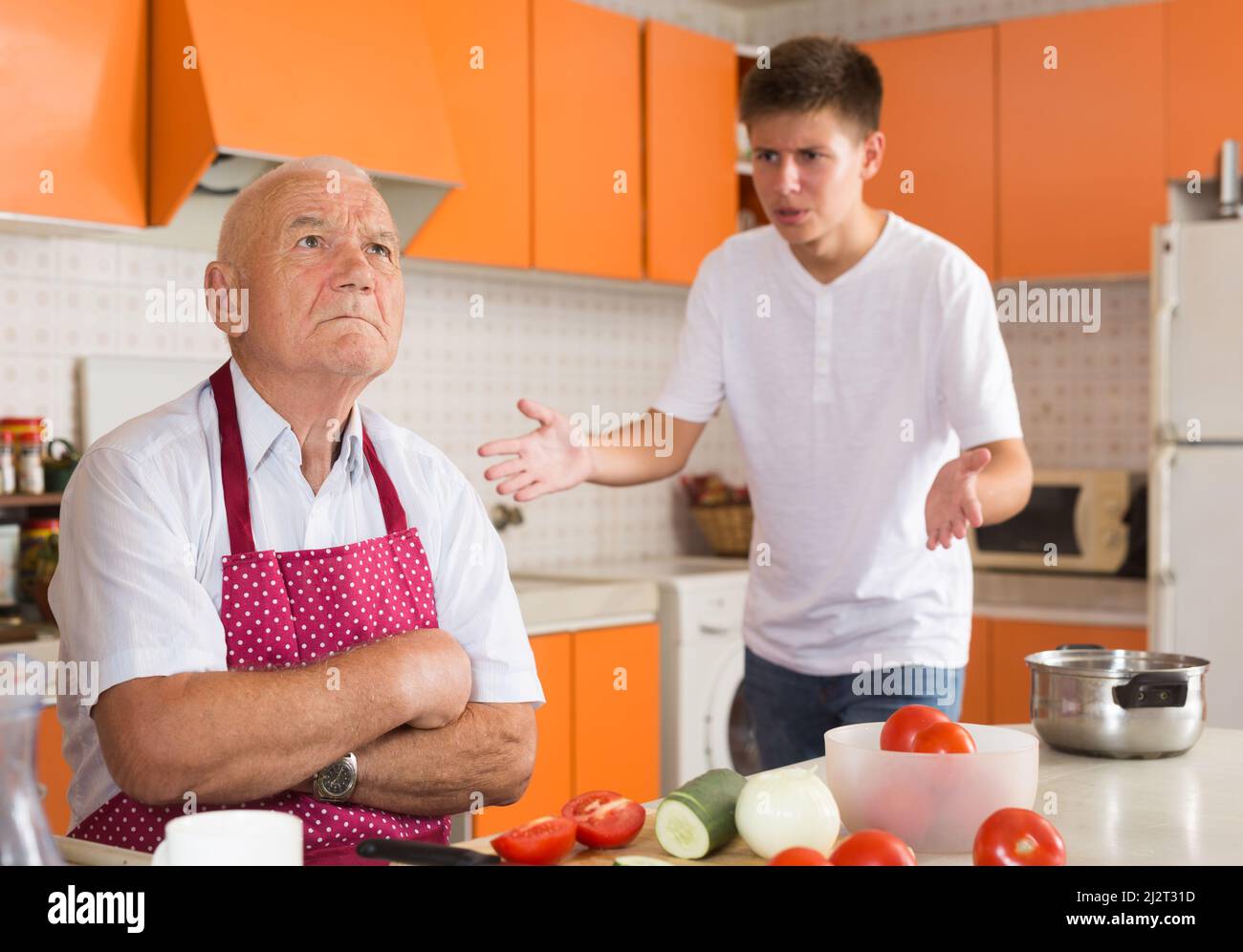 Angry teen disgruntled teenager boy hi-res stock photography and images ...