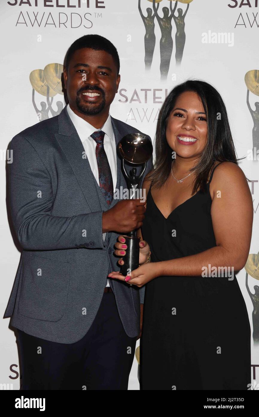 Los Angeles, USA. 02nd Apr, 2022. Babatunde Akinloye, Jasmine Reed 04 ...