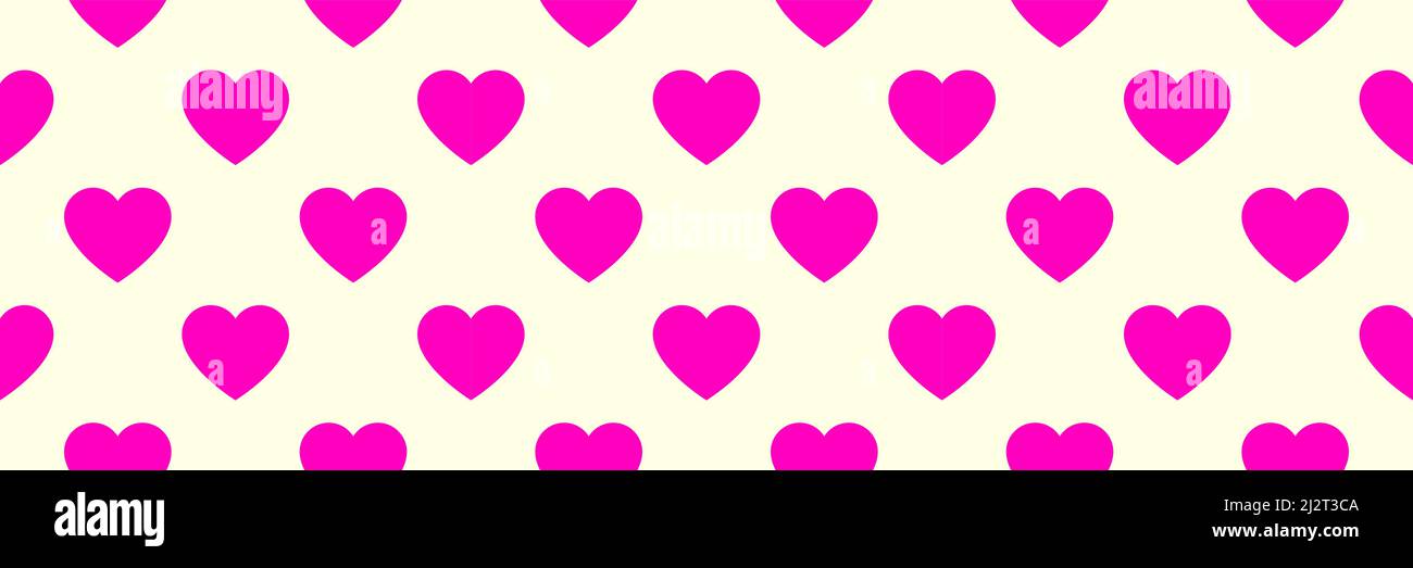Pink/purple seamless, repeatable heart shape, icon pattern, texture ...