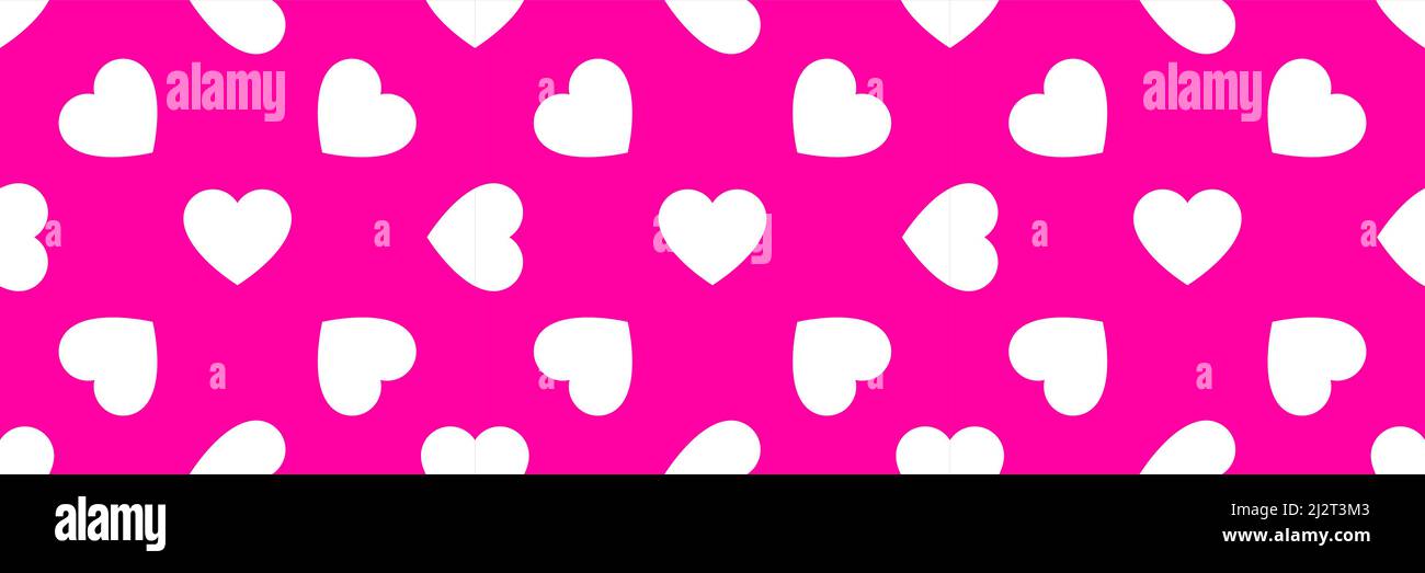 Pink/purple seamless, repeatable heart shape, icon pattern, texture ...