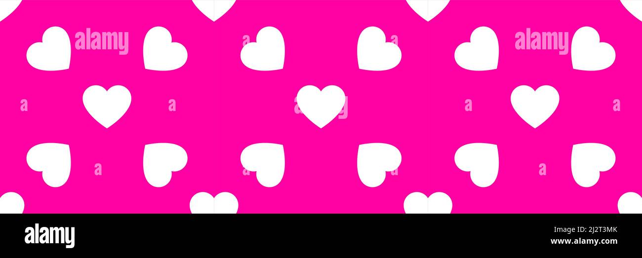 Pink/purple seamless, repeatable heart shape, icon pattern, texture ...