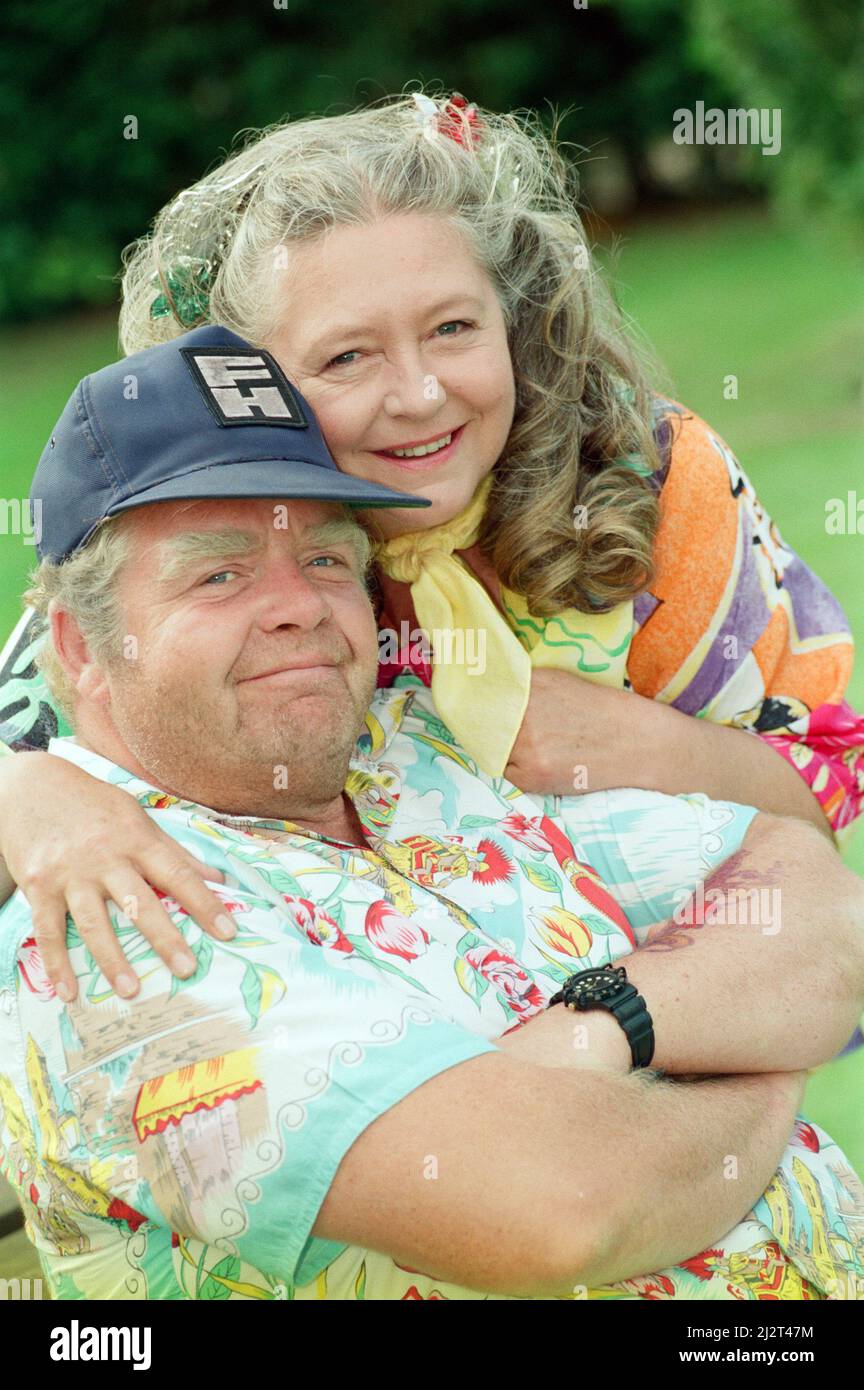 Photocall for new BBC production 'Keeping up Appearances'. Judy ...