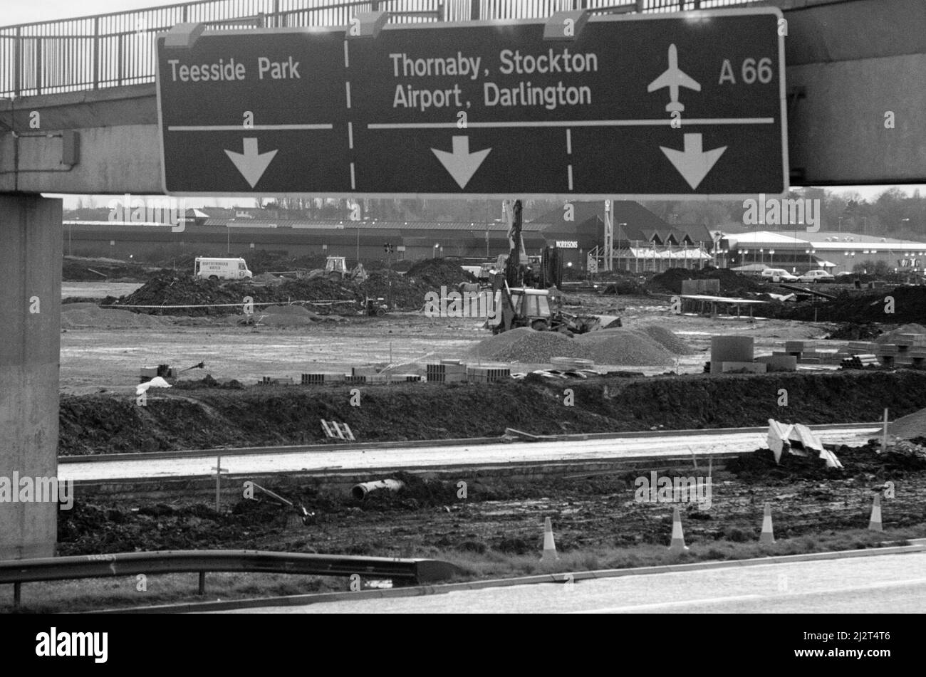 Construction of Teesside Retail Park and Leisure Centre, split between ...