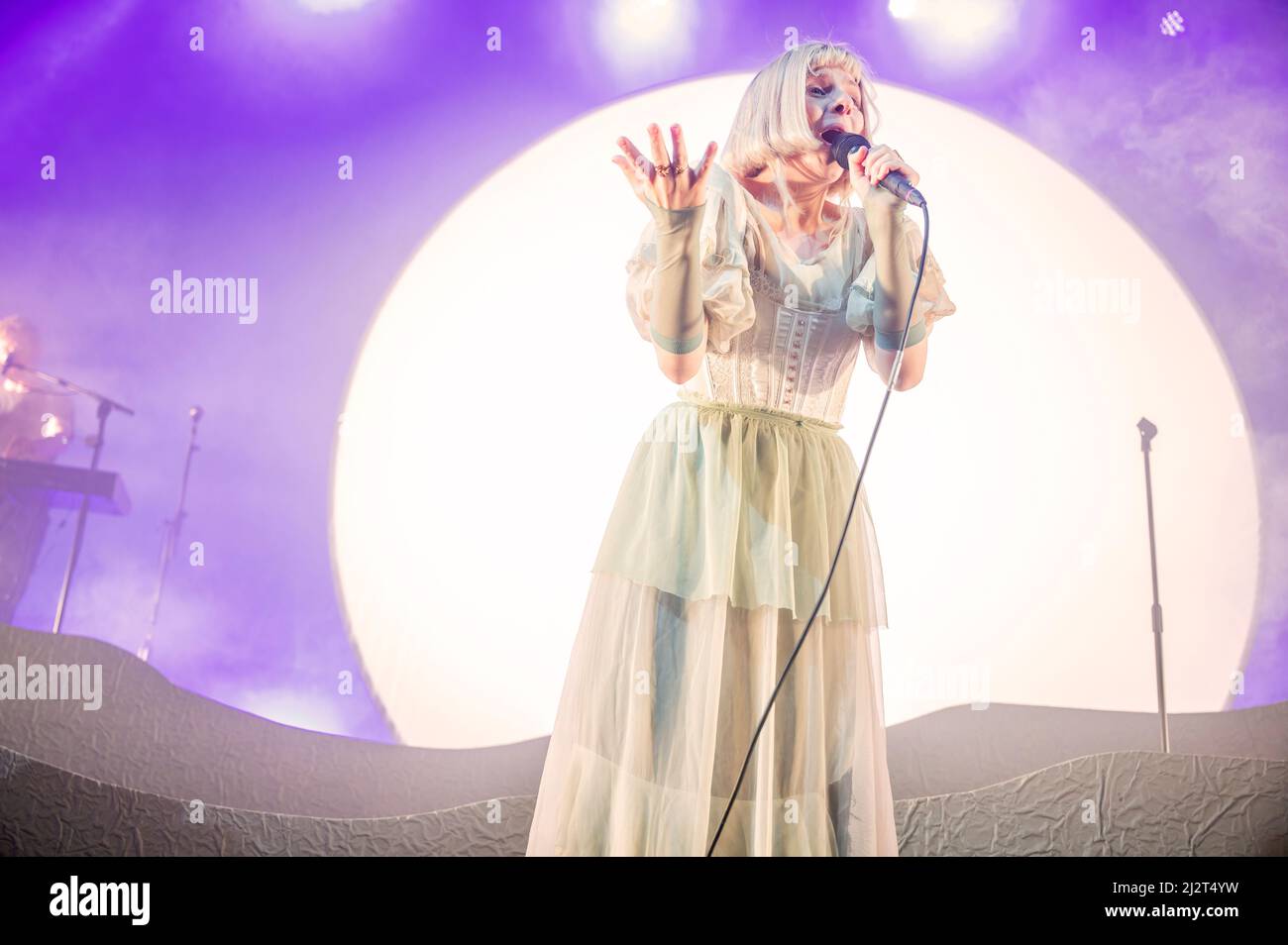 Leeds, UK. 3rd April 2022. Norwegian singer, songwriter, dancer and ...