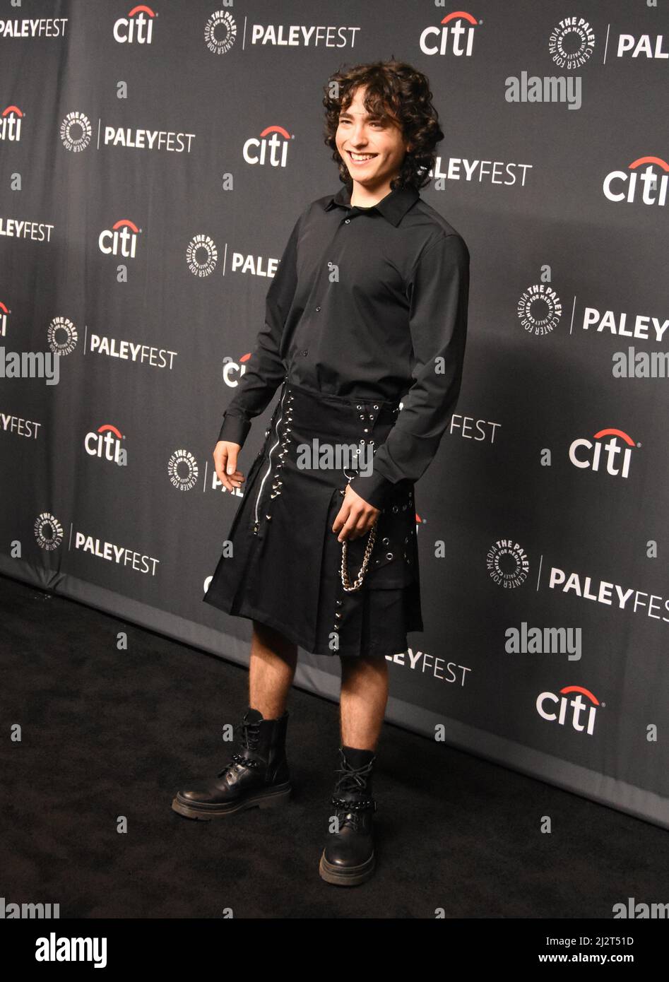 Hollywood, California, USA 3rd April 2022 Actor Alex Garfin attends The ...