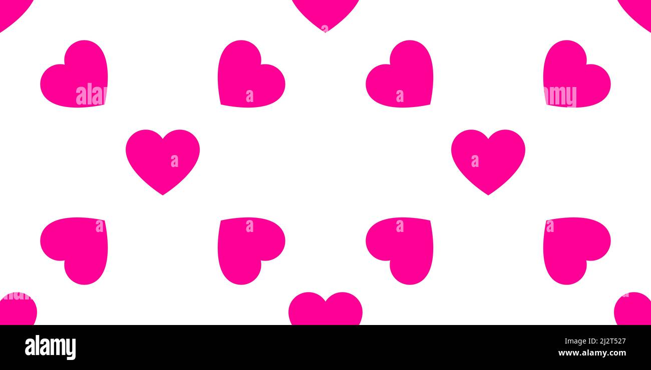 Pink/purple seamless, repeatable heart shape, icon pattern, texture ...