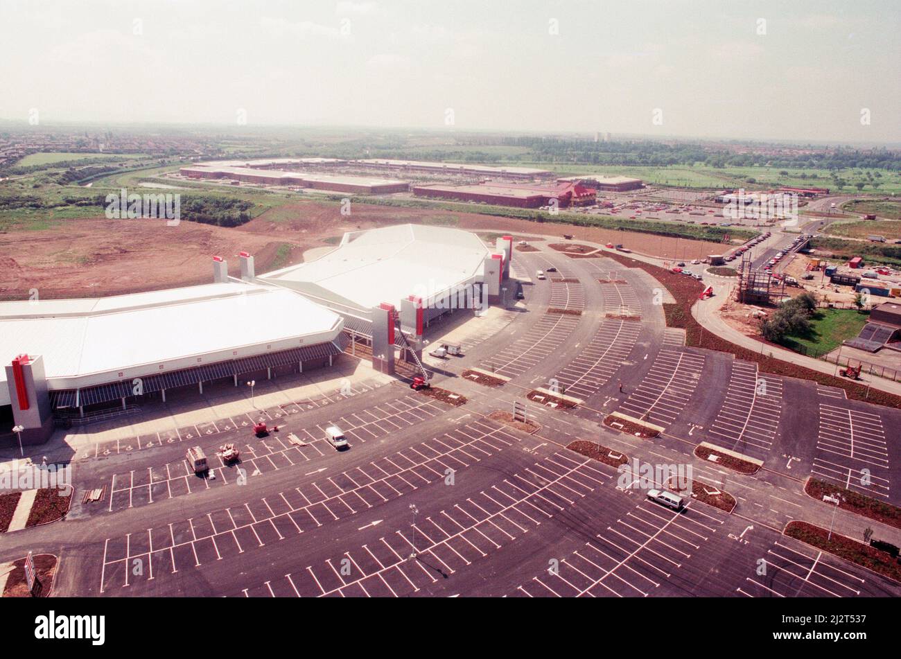 Views from the Leisure Park Tower, completed today, when TDC chairman ...