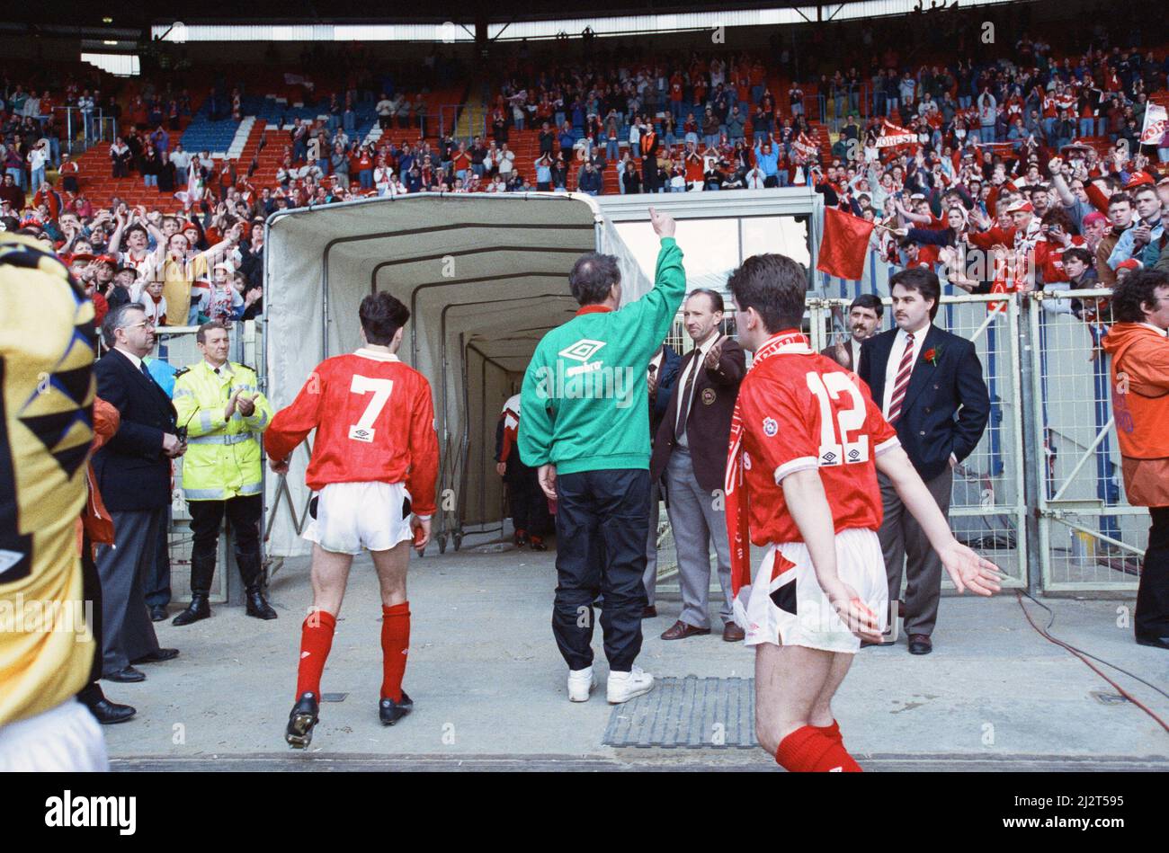 Rumbelows Cup Final at Wembley Stadium.Nottingham Forest 0 v Manchester ...