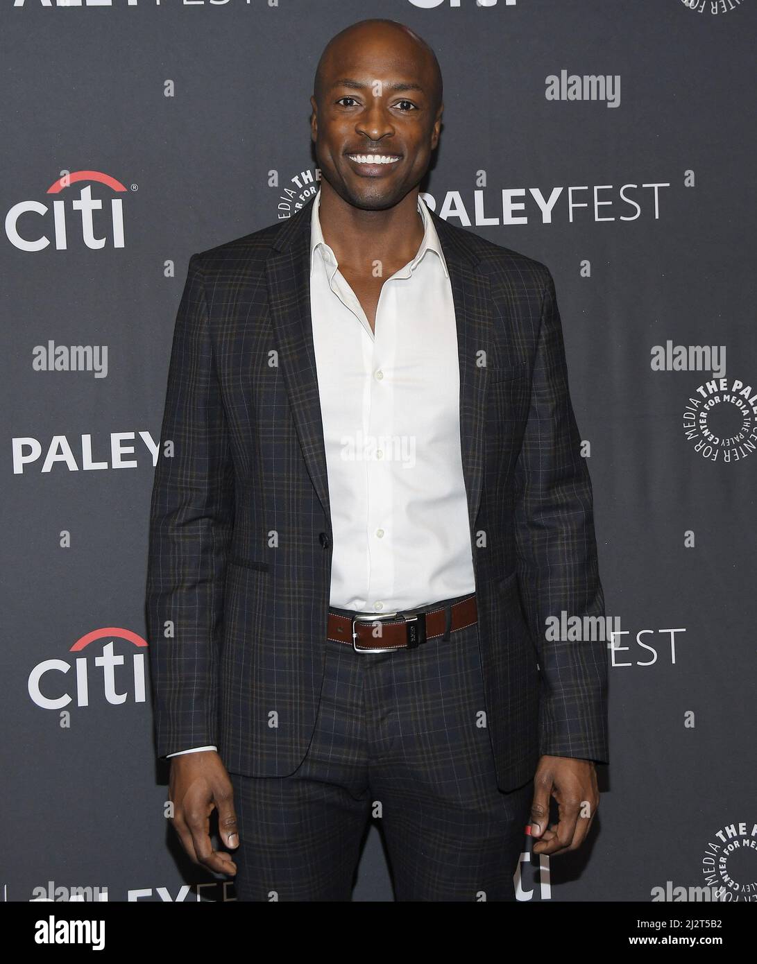 Wolé Parks at PaleyFest LA - SUPERMAN & LOIS held at the Dolby Theatre ...