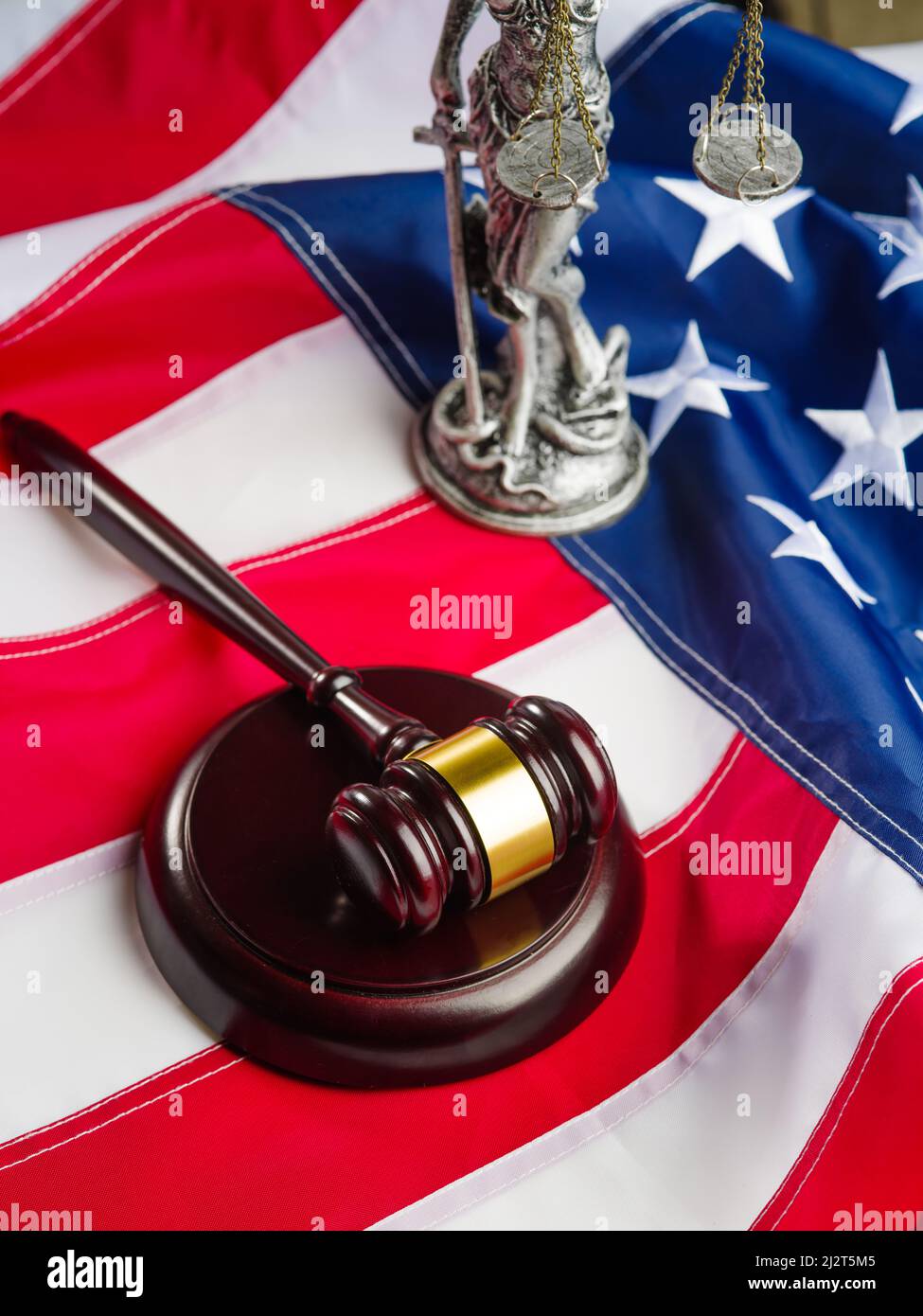The symbols of freedom and democracy of the United States of America ...