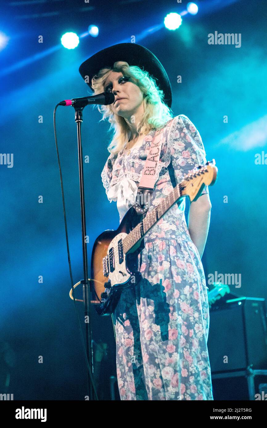 Milan Italy. 03 April 2022. The British indie-rock band BLACK HONEY ...