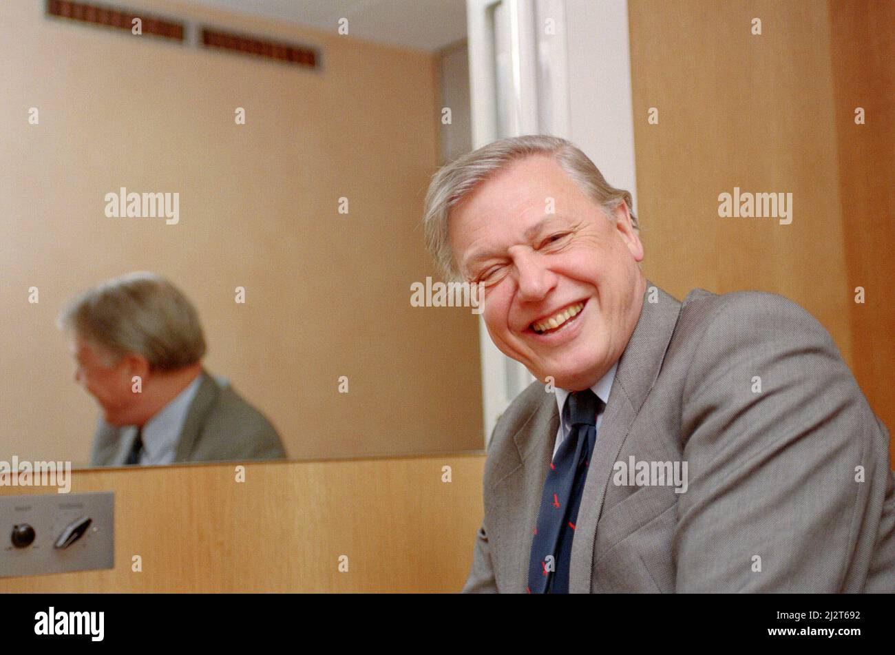 Sir David Attenborough. Television Wildlife and Nature Presenter ...