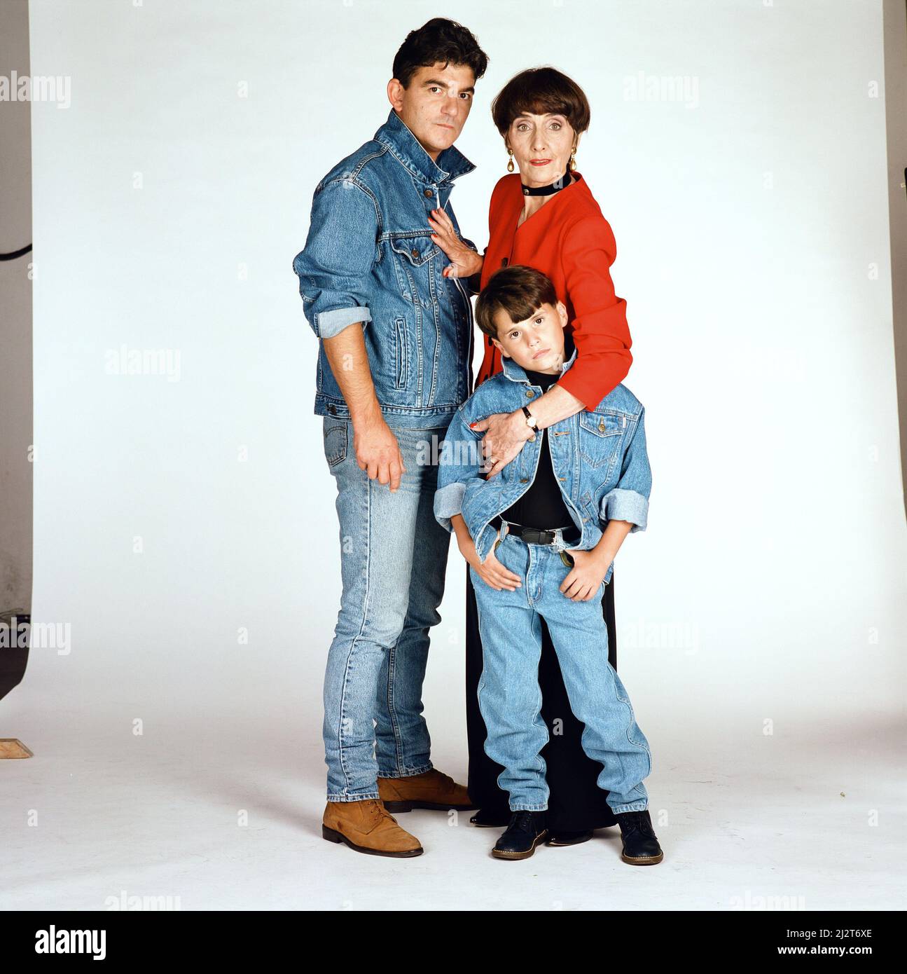 Eastenders stars John Altman (Nick Cotton), Rossi Higgins (Ashley ...