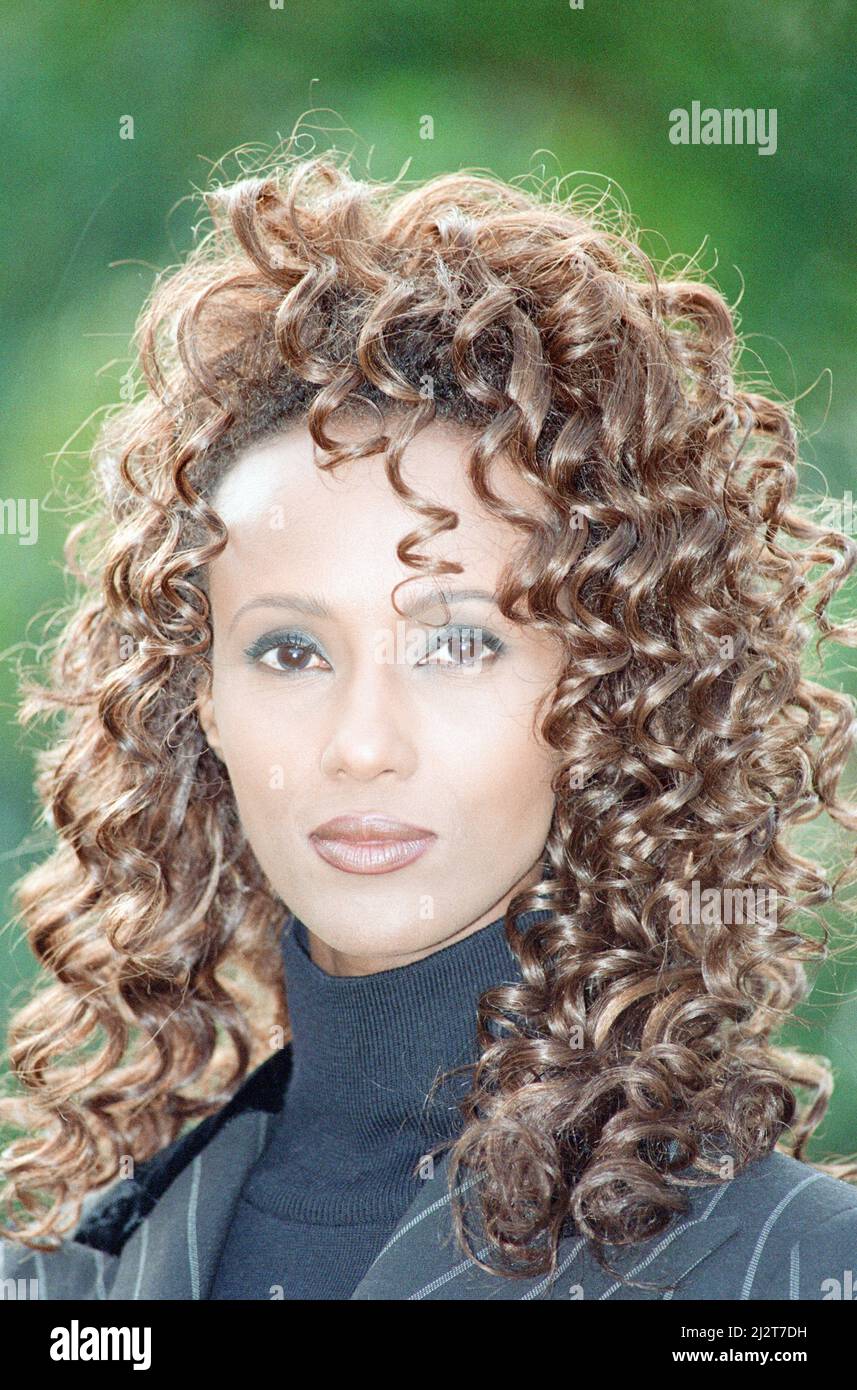 Iman, international model and actress in London to promote BBC2 special ...