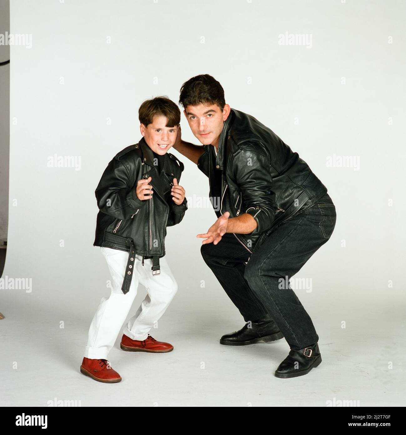 Eastenders stars John Altman (Nick Cotton) and Rossi Higgins (Ashley ...