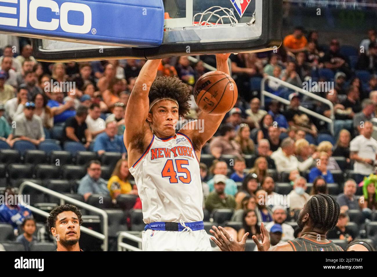 Orlando, Florida, USA, April 3, 2022, New York Knicks Power Forward ...