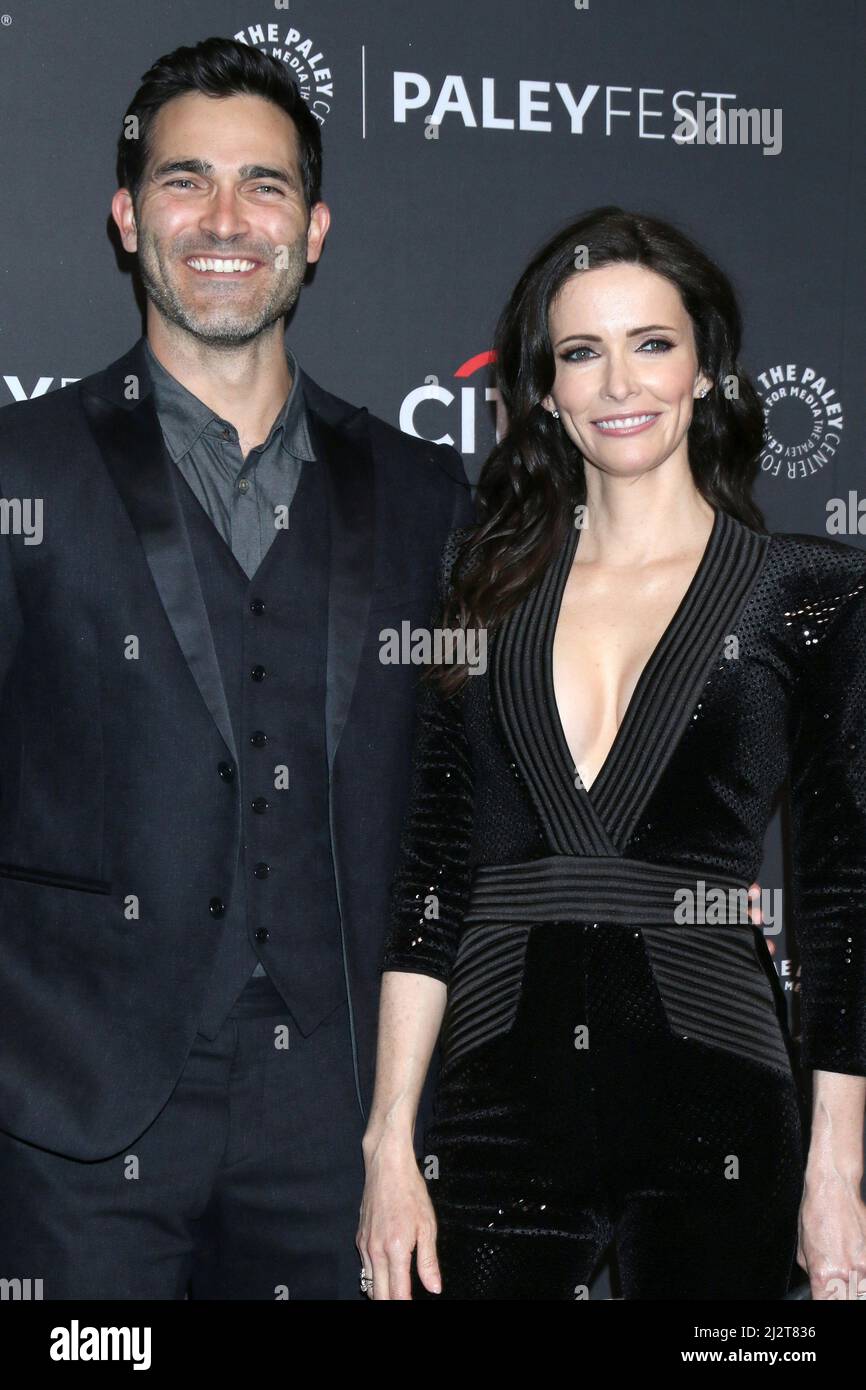LOS ANGELES - APR 3: Tyler Hoechlin, Bitsie Tulloch aka Elizabeth ...