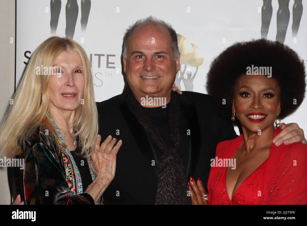 Los Angeles, USA. 02nd Apr, 2022. Mirjana Van Blaricom, Brian Edwards ...