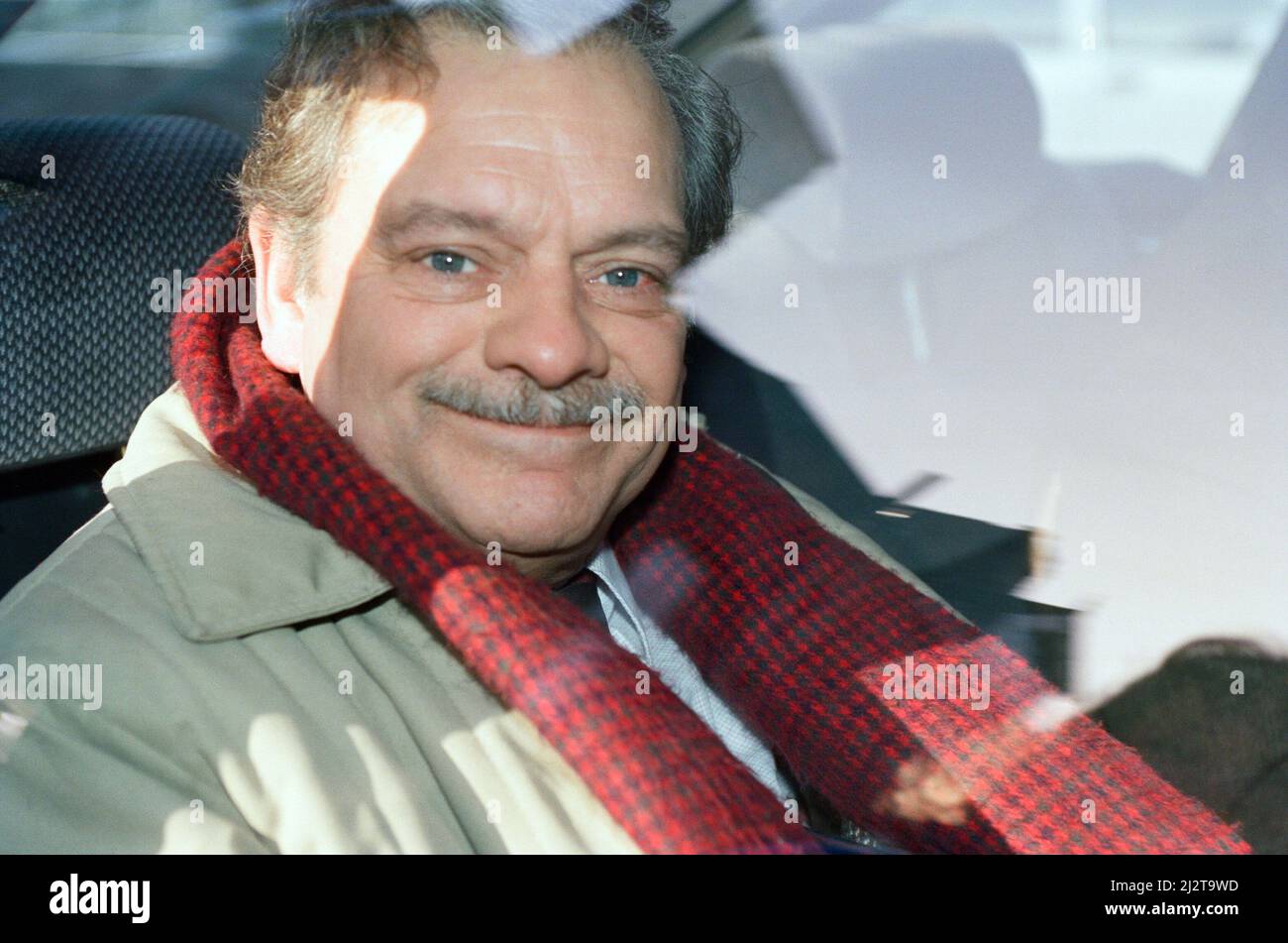 Actor David Jason during the filming of "A Touch of Frost". 11th ...