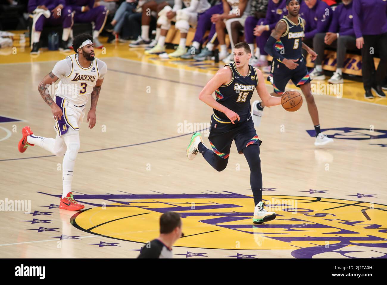 Denver nuggets court hi-res stock photography and images - Alamy