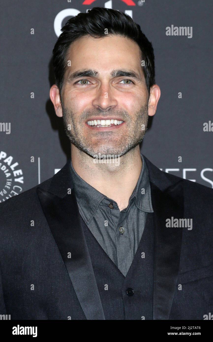 Los Angeles, CA. 3rd Apr, 2022. Tyler Hoechlin at arrivals for SUPERMAN ...
