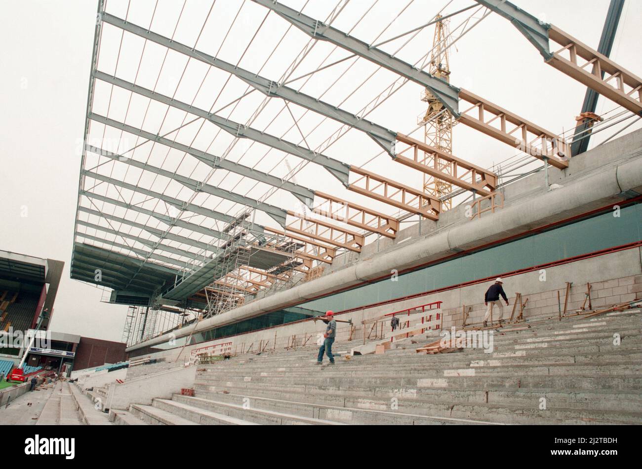 Witton Lane Stand Redevelopment, Aston Villa Football Club, Wednesday ...