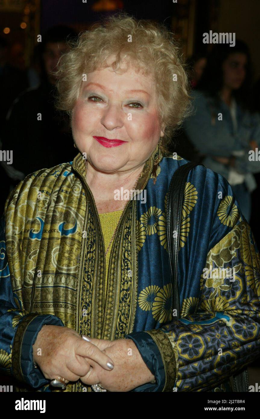 Estelle Harris arriving at the premiere of Walt Disney Pictures ...