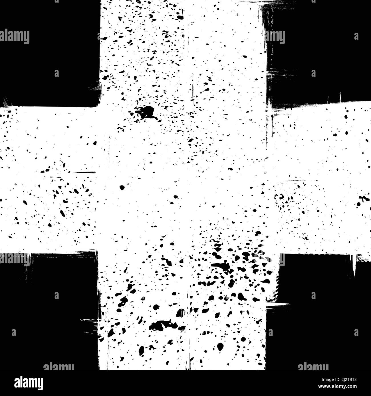 White grunge cross frame background Stock Vector Image & Art - Alamy