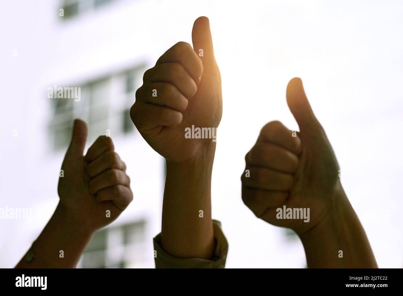 Three thumbs hi-res stock photography and images - Alamy