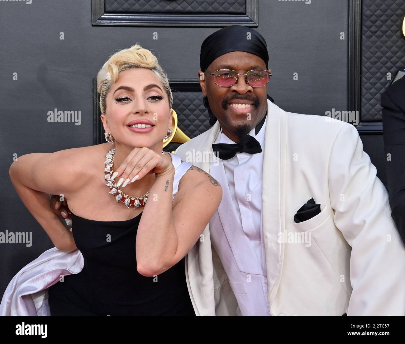 Las Vegas, United States. 03rd Apr, 2022. Lady Gaga and Michael Bearden ...