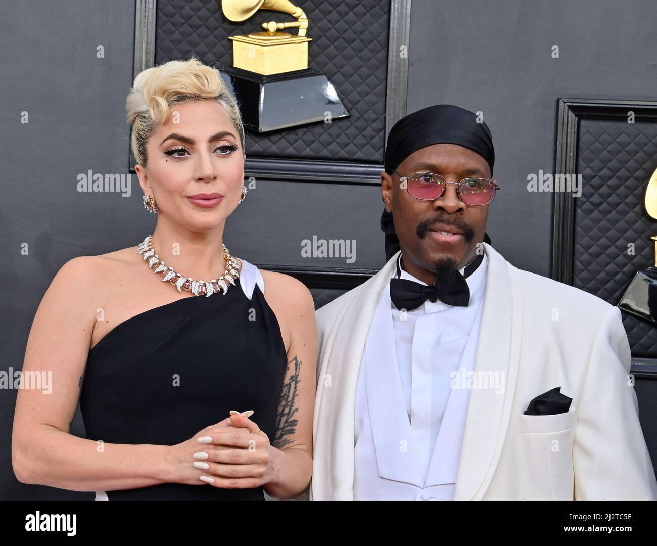 Las Vegas, United States. 03rd Apr, 2022. Lady Gaga and Michael Bearden ...