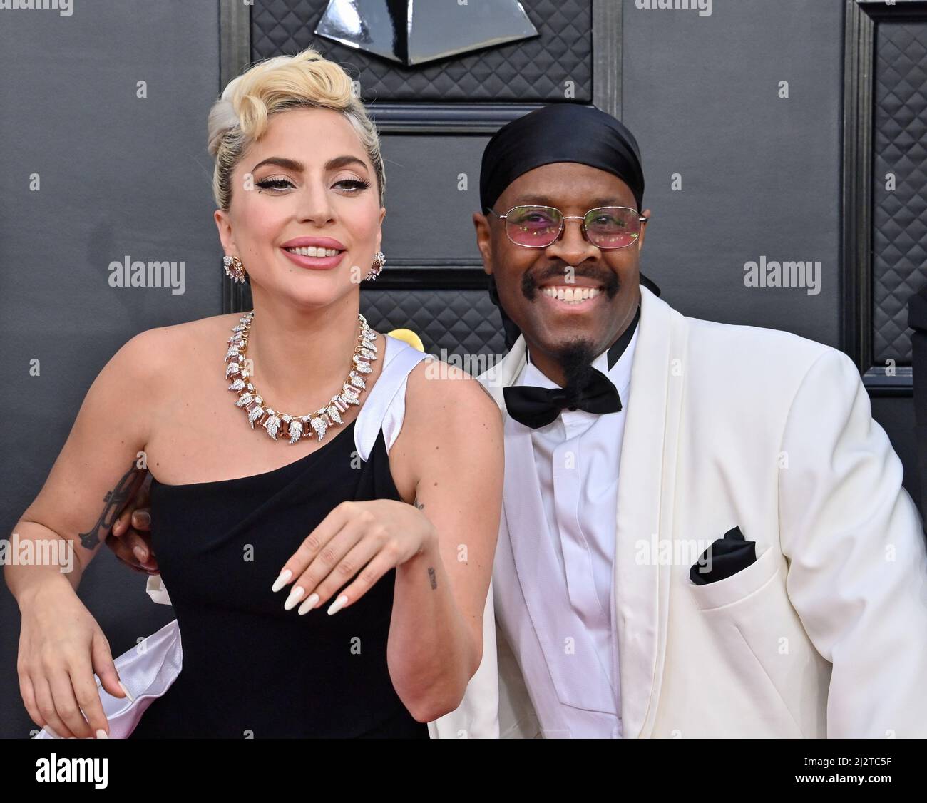 Las Vegas, United States. 03rd Apr, 2022. Lady Gaga and Michael Bearden ...