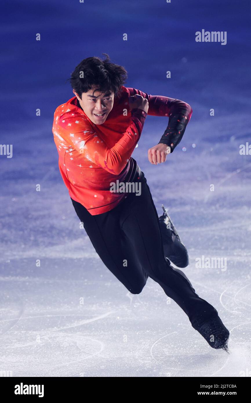 Towa Pharmaceutical RACTAB Dome, Osaka, Japan. 2nd Apr, 2022. Nathan ...